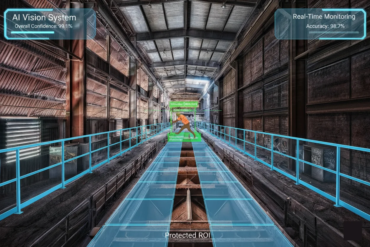 Zone Monitoring - Intelligent Surveillance of Areas of Interest (ROI)